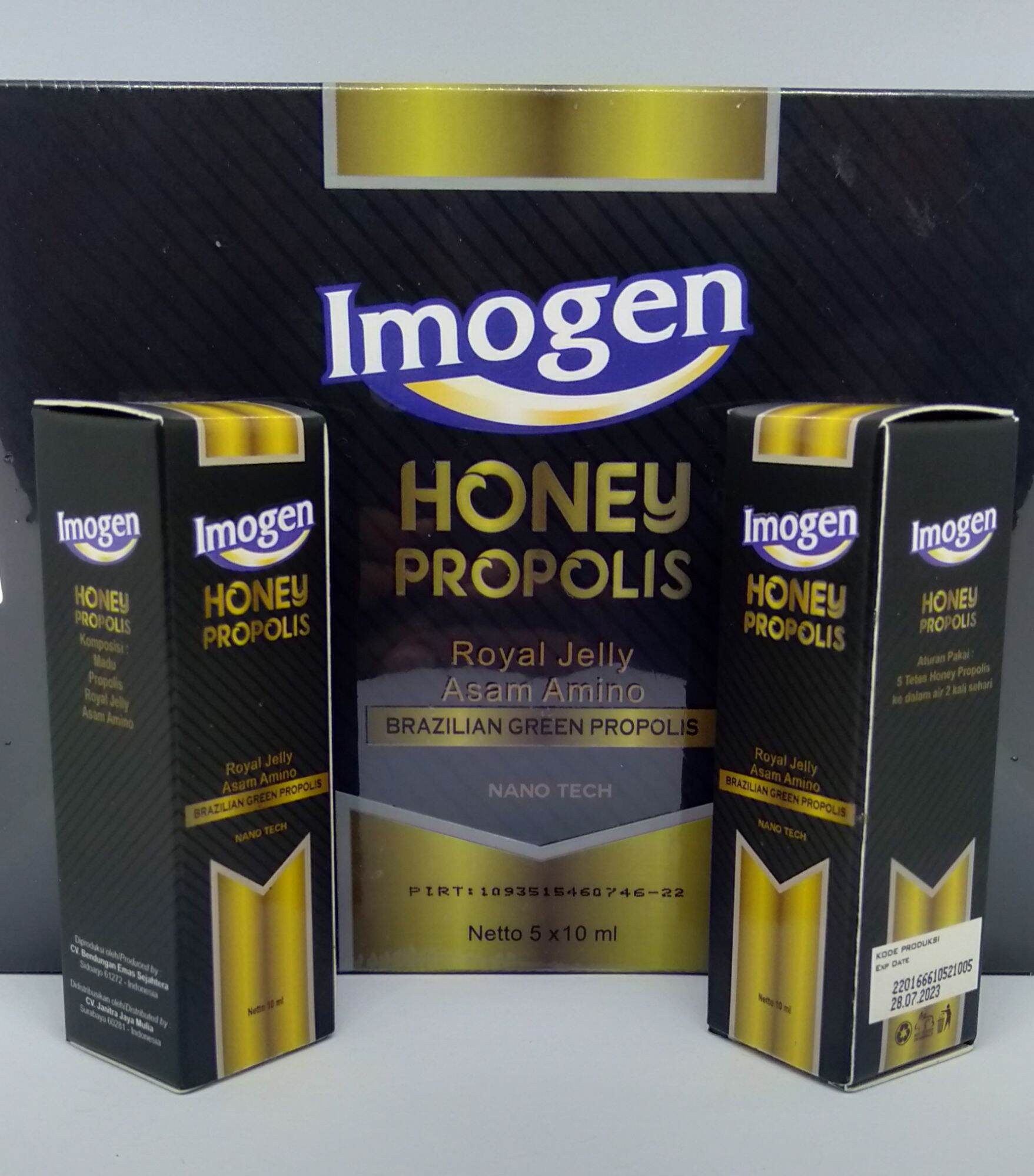 Imogen Honey Propolis Original 1 Box isi 5 botol | Lazada Indonesia