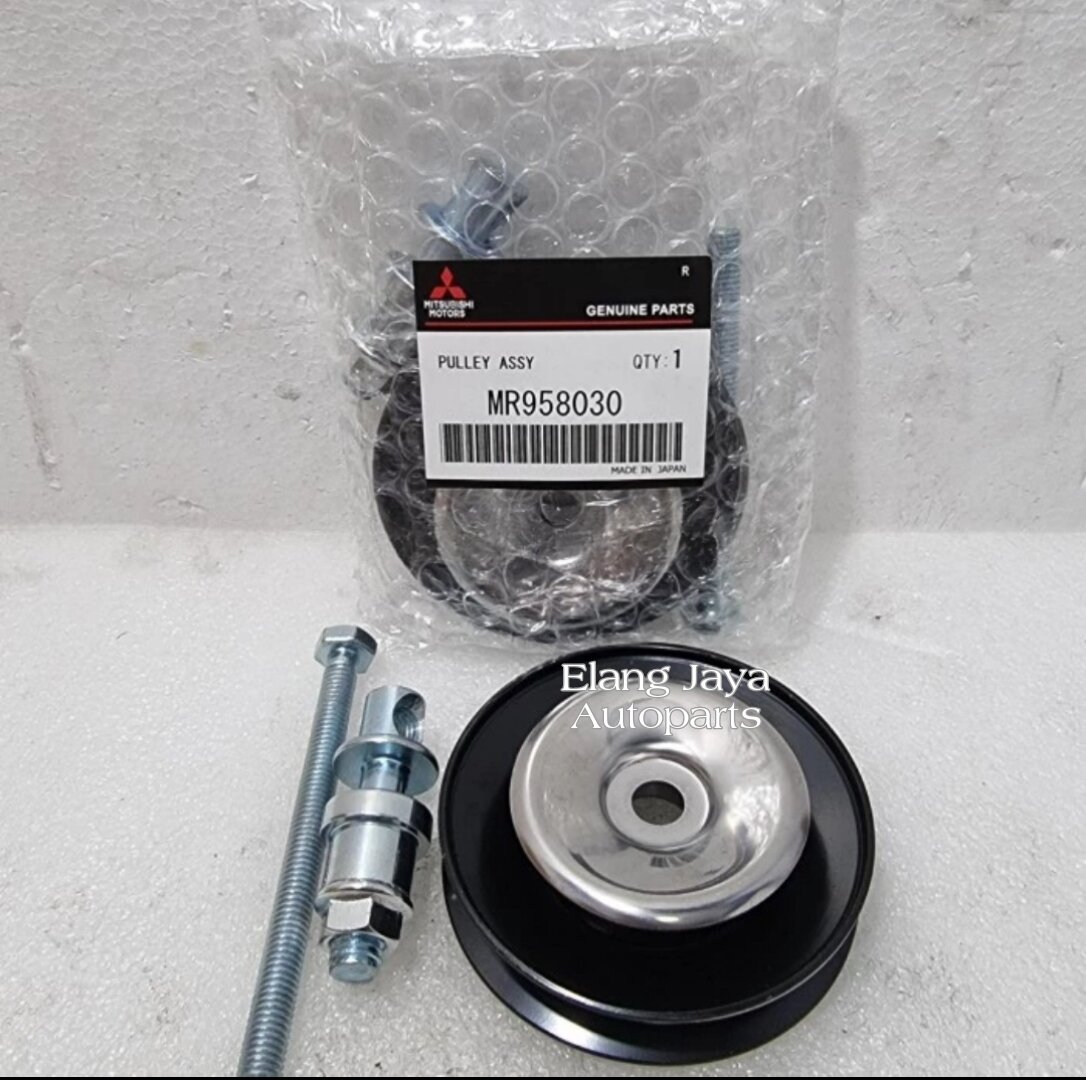 Pulley puly pully Tensioner Fan Belt Ac triton Pajero Sport MR958030 ...