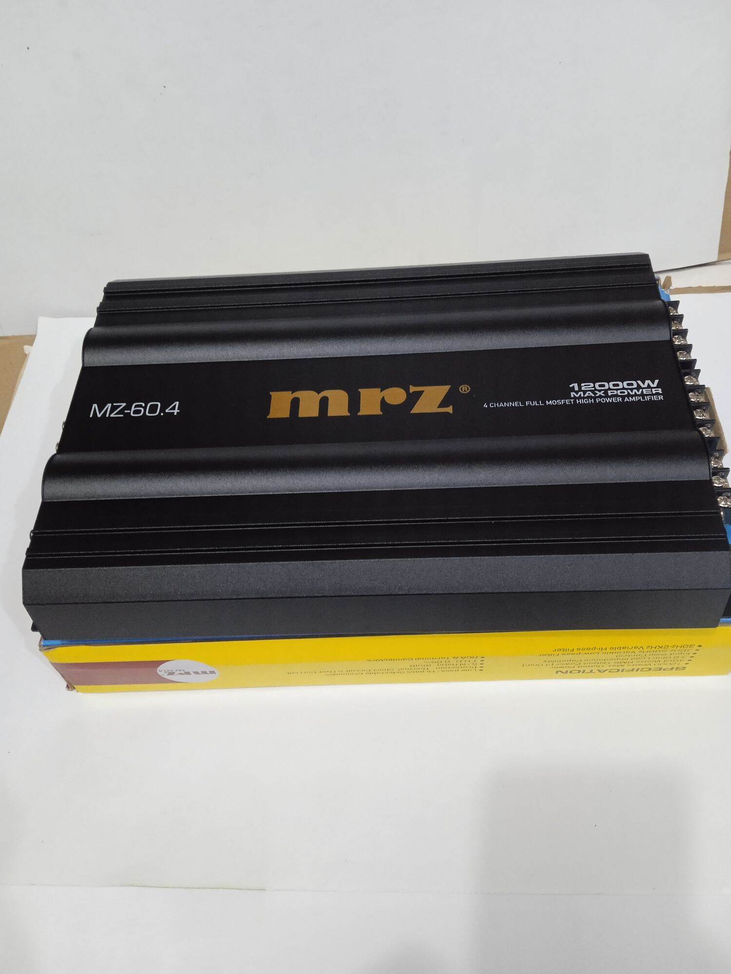 power amplifier MRZ ( MZ-60. 4 ) 4chanel mosfet high power amplifier ...