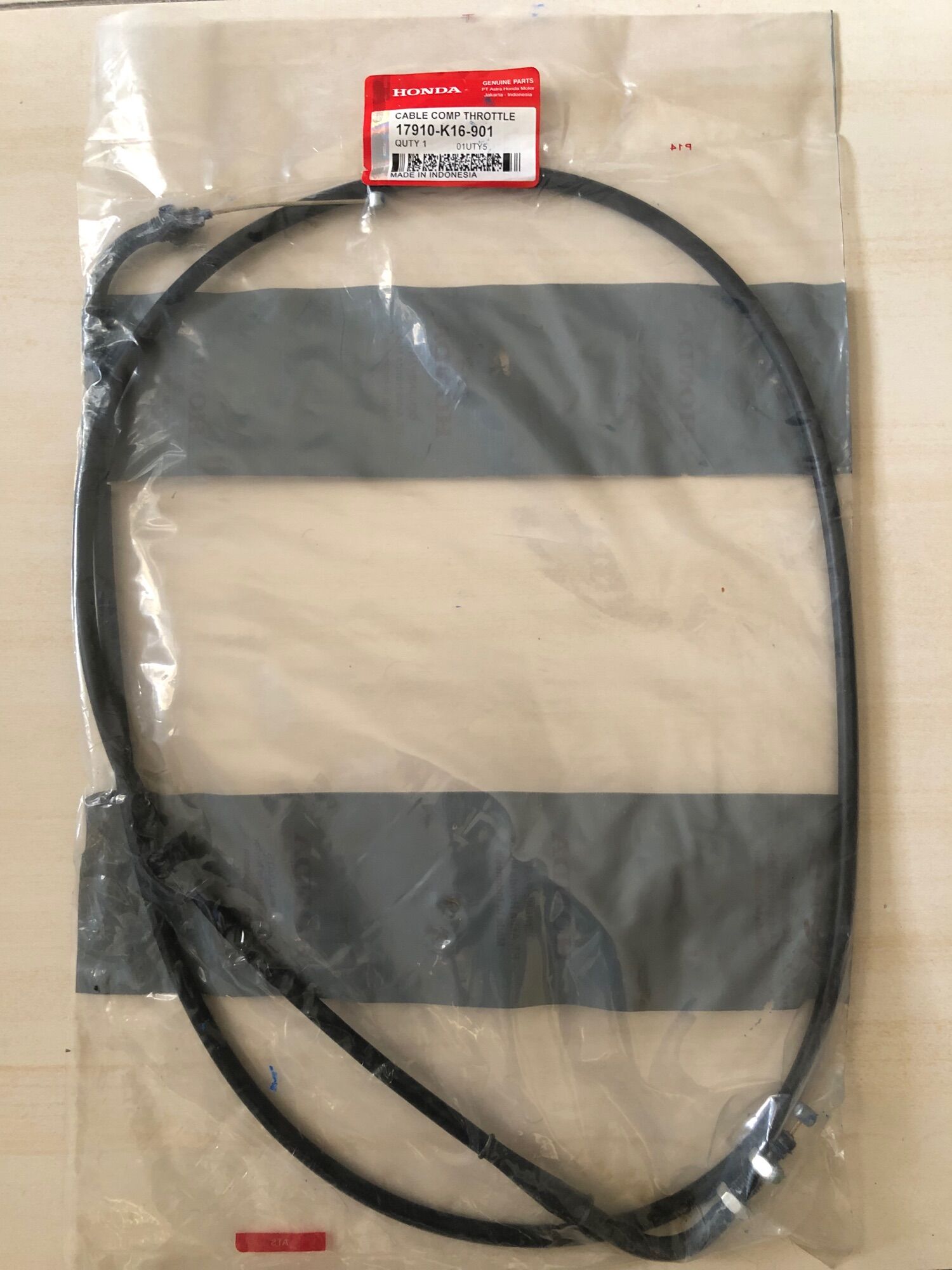 KABLE GAS CABLE GAS TALI GAS BEAT Fi K16 (original) | Lazada Indonesia