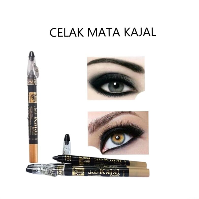 Celak Mata Kajal Mulai tahan lama khas arab | Lazada Indonesia