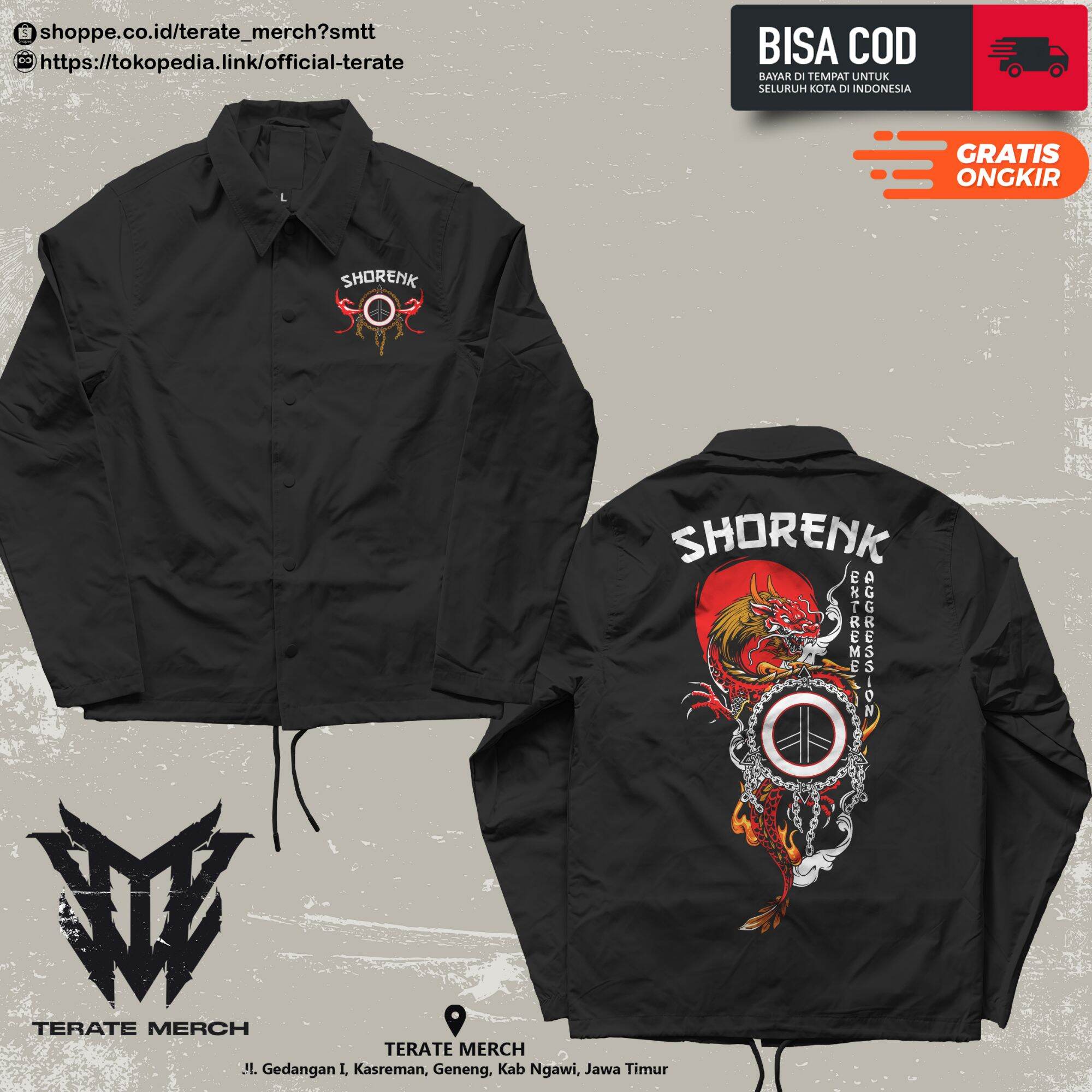 JAKET COACH SHORENK | Lazada Indonesia