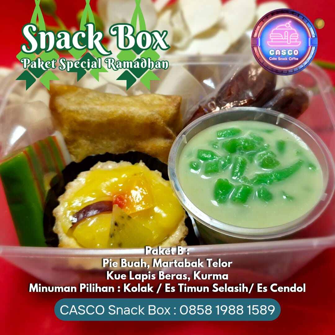 Paket B Snack Box Spesial Ramadhan 1445 H / 2024 Plus Takjil | Lazada ...