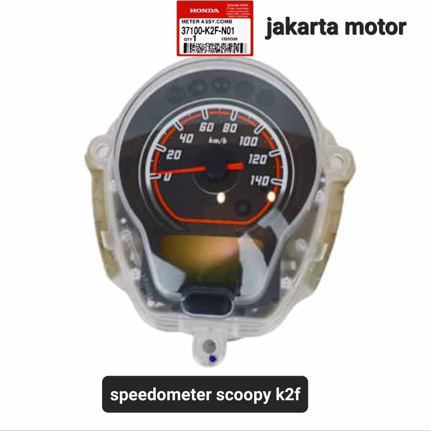 37100-K2F-N01 speedometer scoopy new esp tahun 2021-2022 asli honda ...