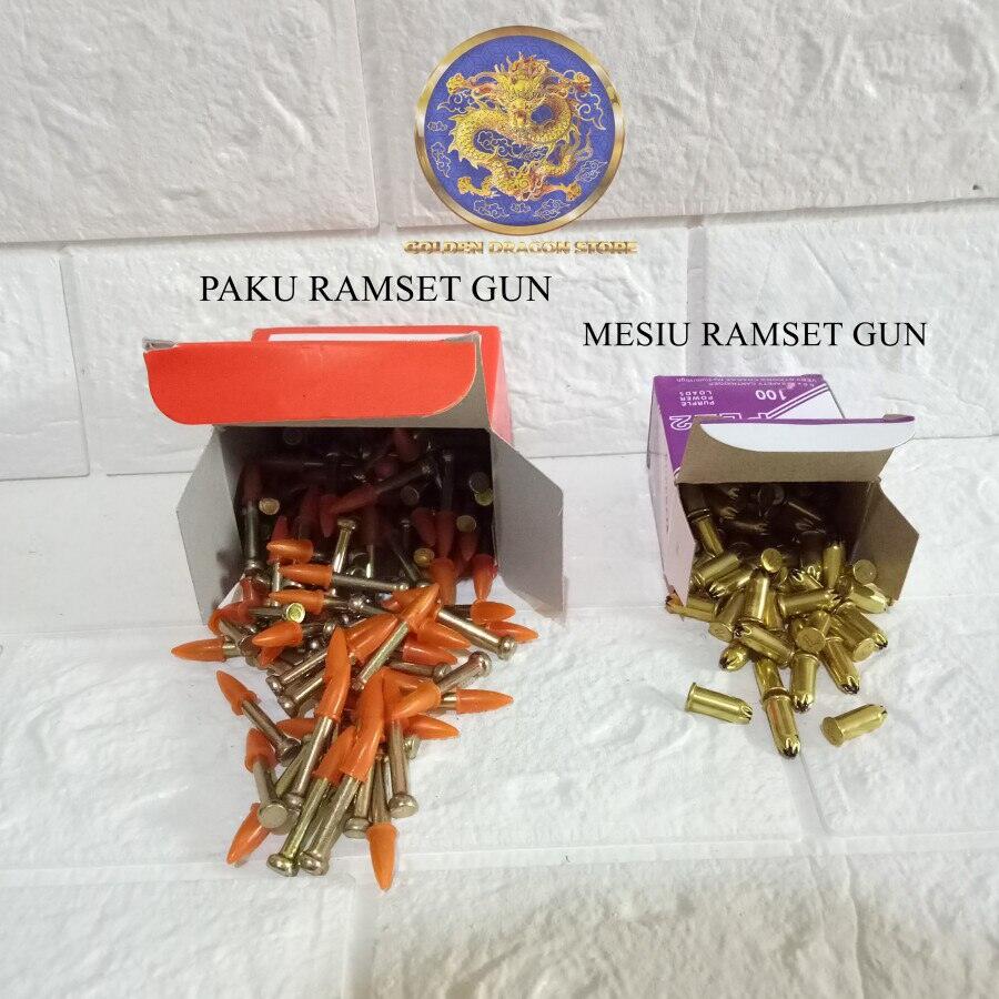 Paku Ramset Gun + Mesiu Ramset Gun PREMIUM | Lazada Indonesia