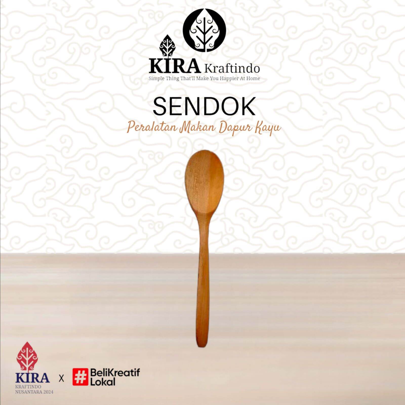 Sendok Kayu / Sendok Makan / Sendok Mie / Sendok Garpu Set Kayu Mahoni ...