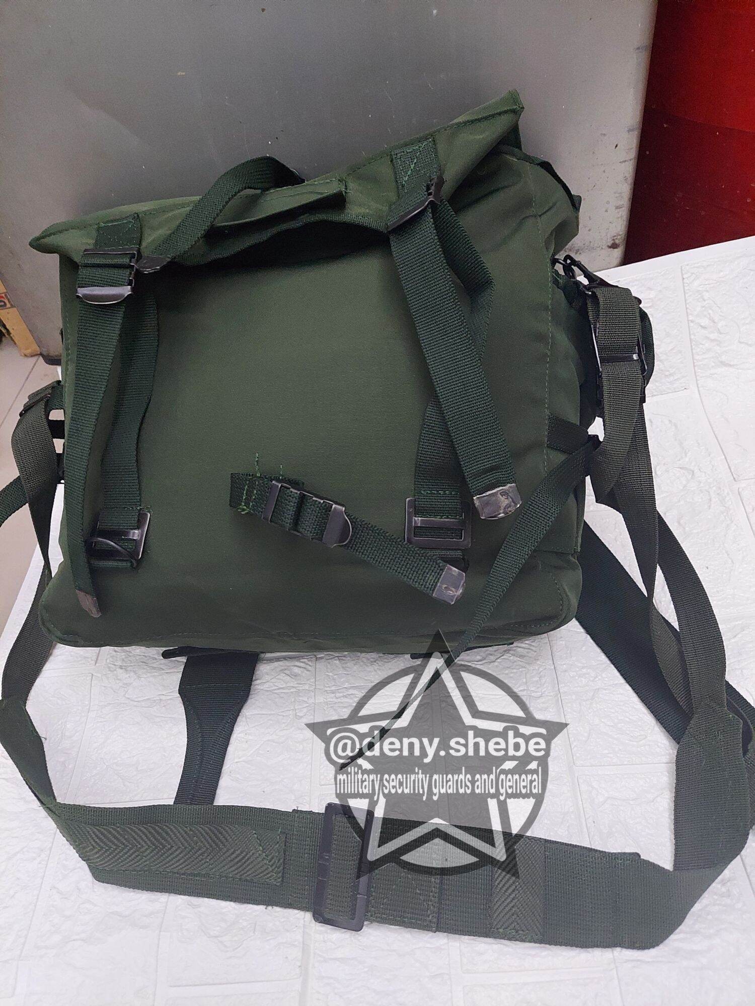 TAS RANSEL TEMPUR m1945 atau tas pendidikan TNI | Lazada Indonesia