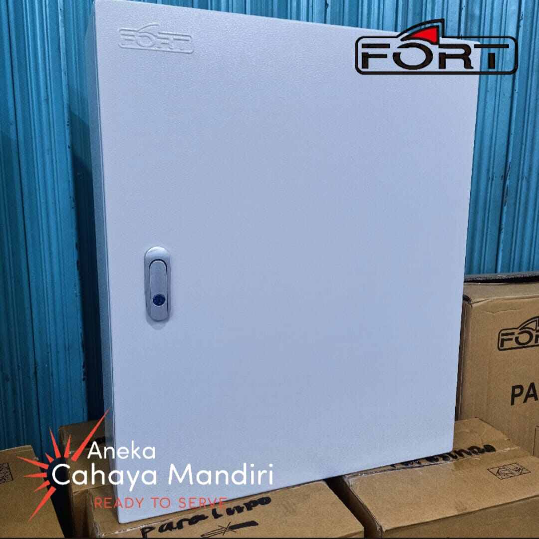 box panel listrik 50x40x20 metal indoor full 1mm pabrikan merk fort ...