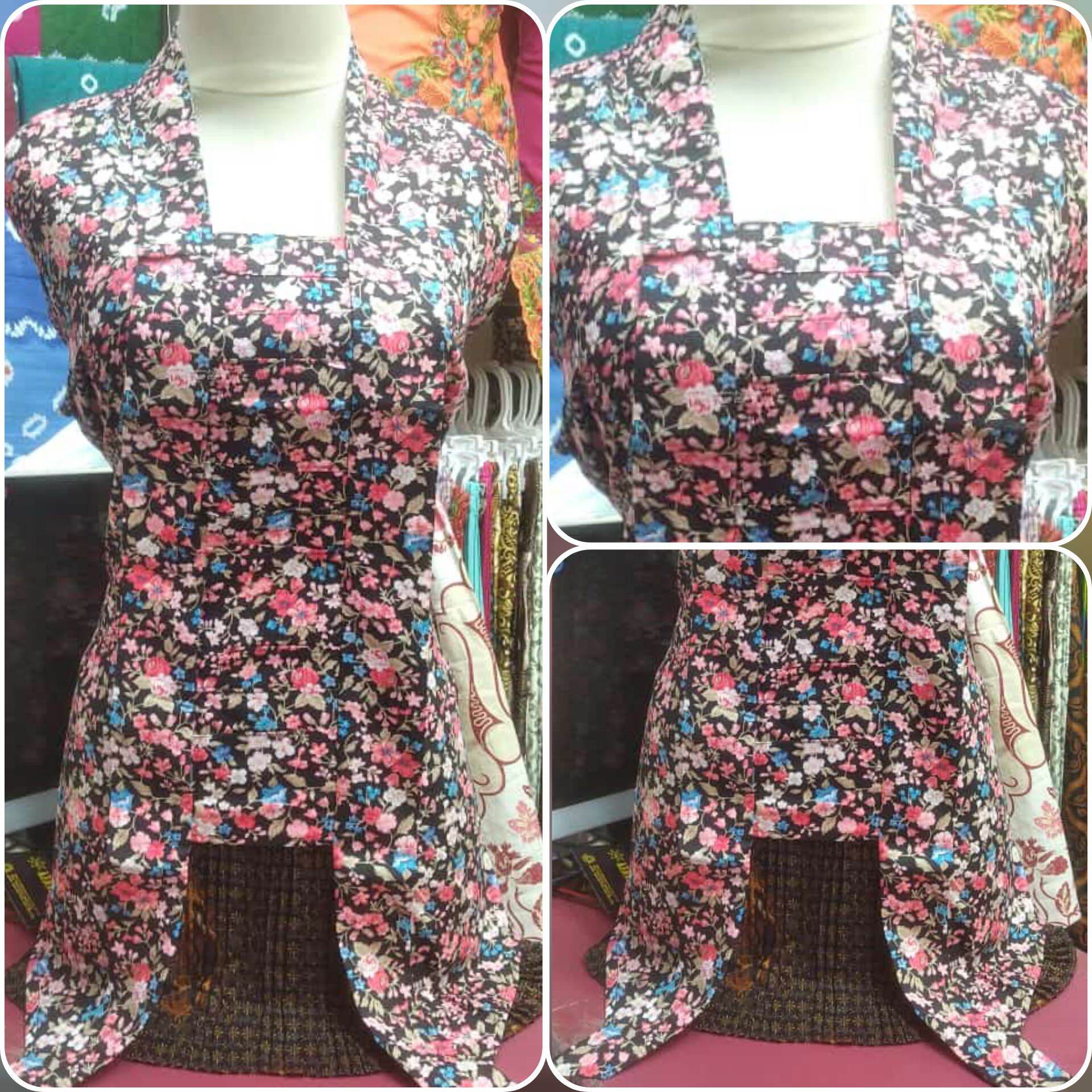 KEBAYA KUTUBARU BUNGA BUNGA/KEBAYA JADUL NENEK NENEK | Lazada Indonesia