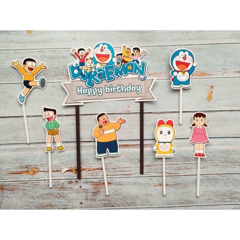 topper toper hiasan tusukan kue cake nasi tumpeng puding ulang tahun ...