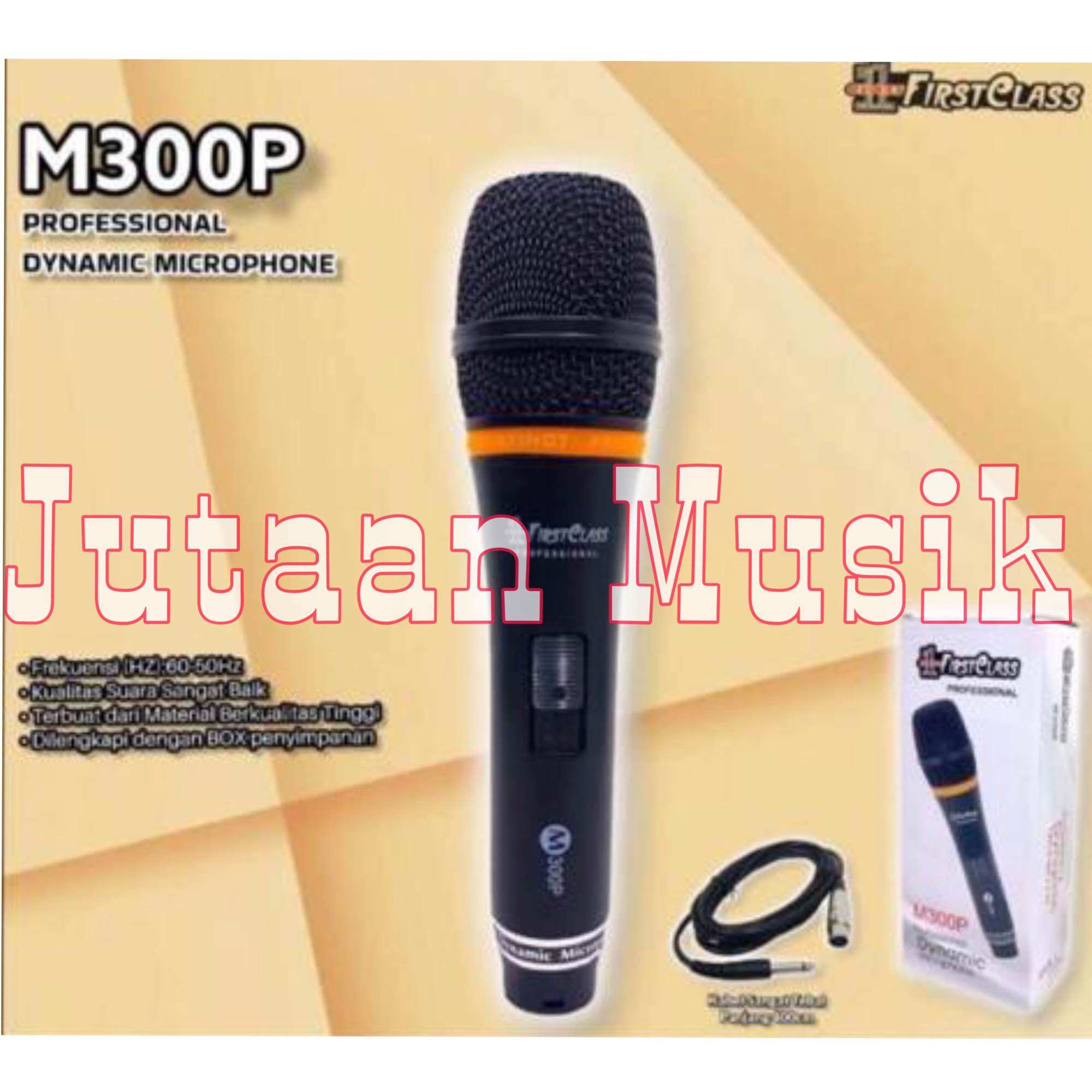 Mic Kabel Firstclass M300P / M-300P / M 300 P Koper Free Busa Mic | Lazada Indonesia