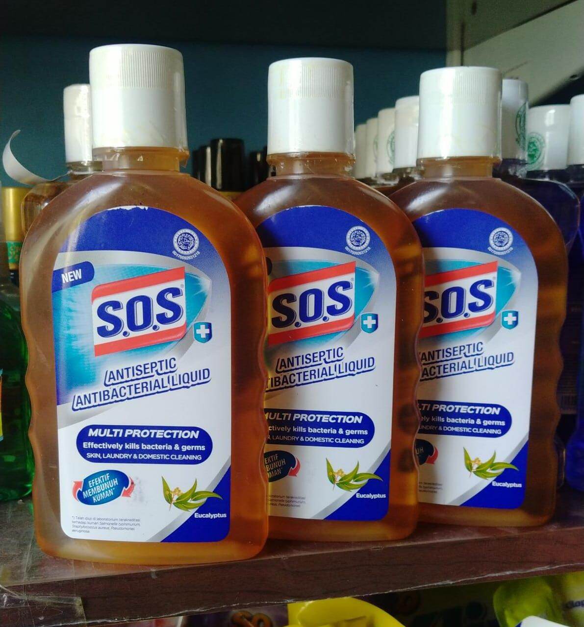 sos antiseptic liquid 250 ml | Lazada Indonesia