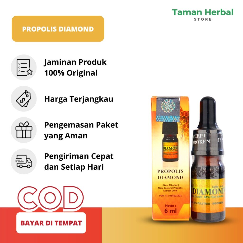 Propolis Diamond Premium Original New Zealand (6 ml) | Lazada Indonesia