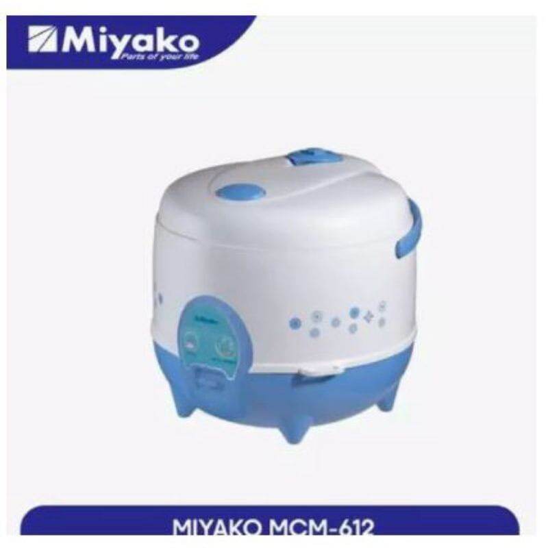 SR - Penanak Nasi Miyako Rice Cooker Magic Com MCM 612 / Miyako Rice ...
