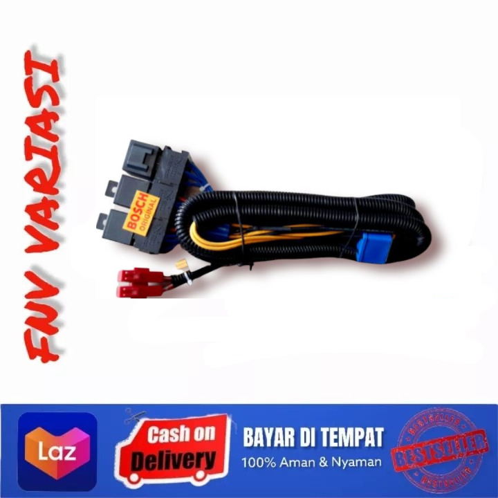 Kabel Relay Set Hella Lampu Depan Headlamp H4 Mobil 3 Relay, 2 Relay ...