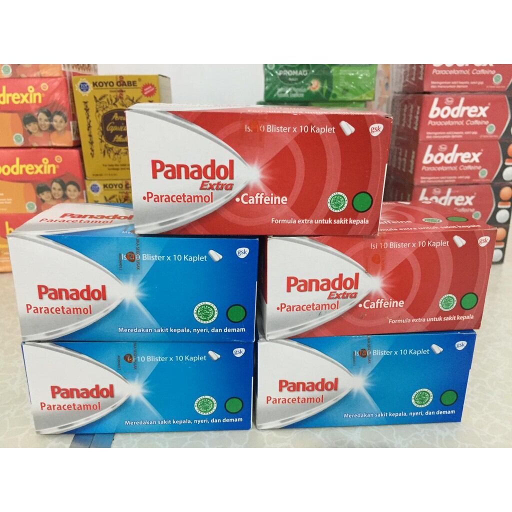 panadol merah biru | Lazada Indonesia