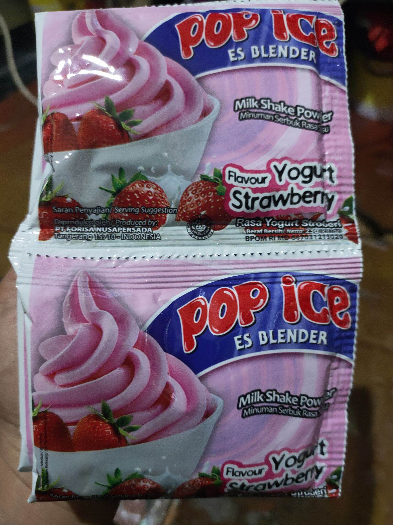 Pop Ice Yoghurt Strawberry | Lazada Indonesia
