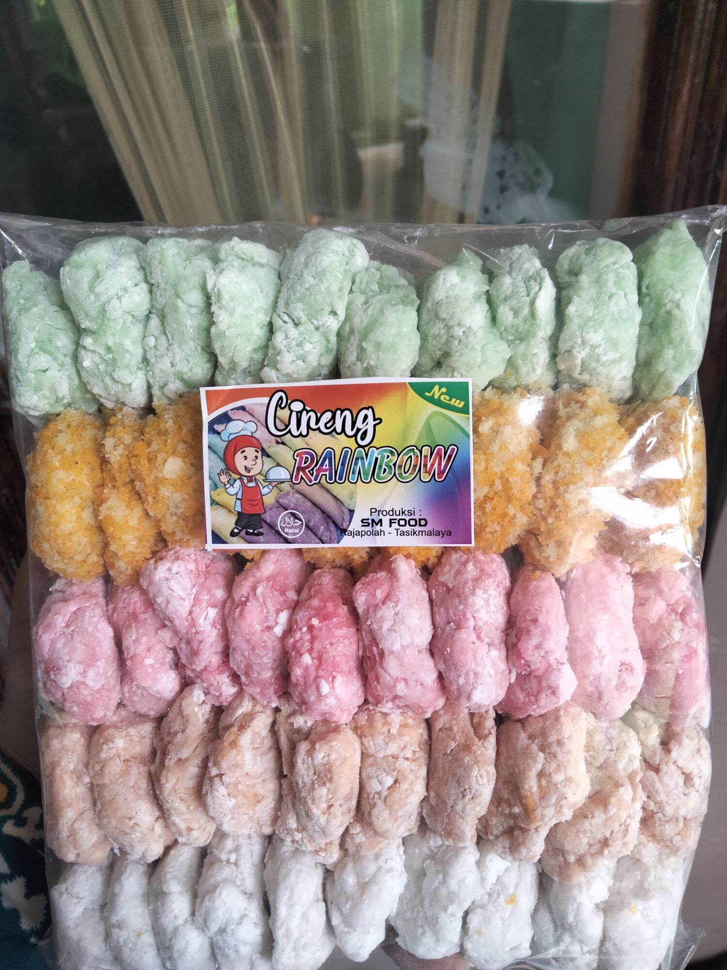 CIRENG KRIWIL RAINBOW/CIRENG KRIWIL PELANGI ISI 50 SIAP GORENG | Lazada ...