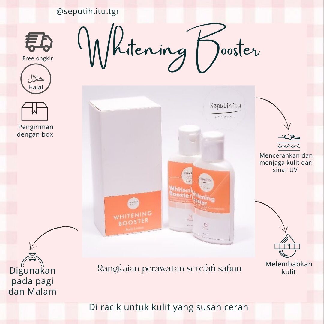 Hb booster handbody by seputih itu dengan spf | Lazada Indonesia