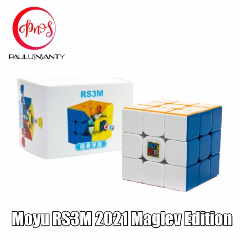 Rubik 3x3 Moyu RS3M 2021 Stickerless MAGLEV EDITION PREMIUM | Lazada ...