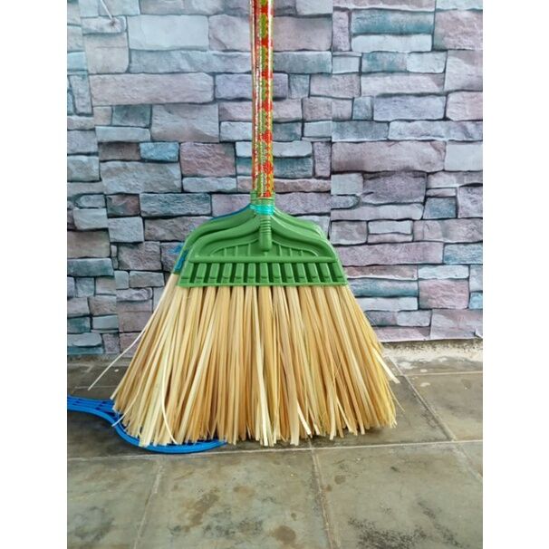 Sapu halaman terbuat dari BAMBU | Lazada Indonesia