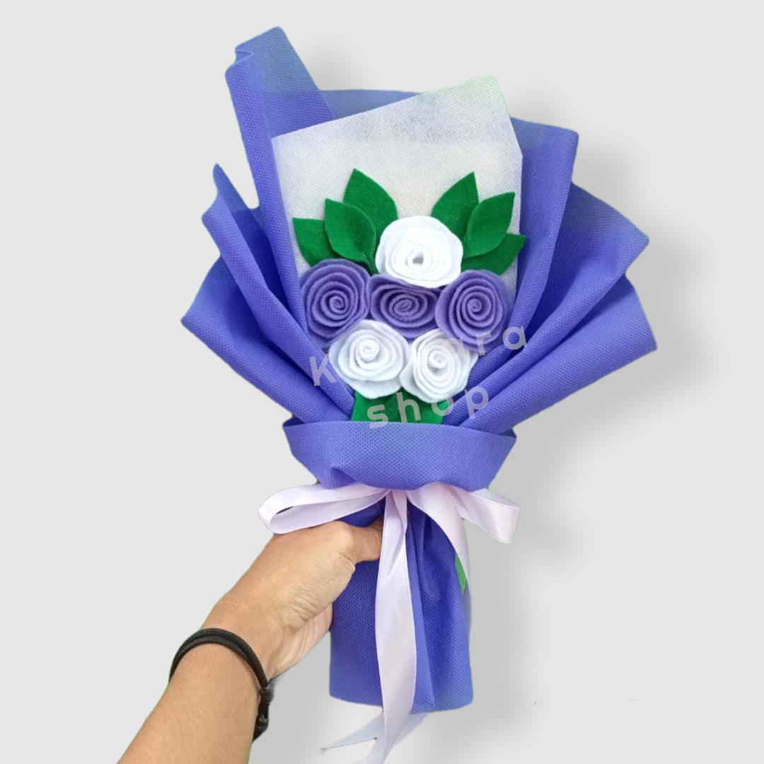 buket bunga lilac - kado ultah - anniversary - wisuda | Lazada Indonesia