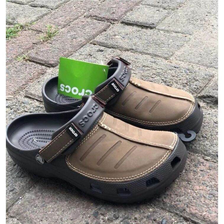 sandal crocs yukon mesa man/sandal pria jumbo/crocs cowok | Lazada ...