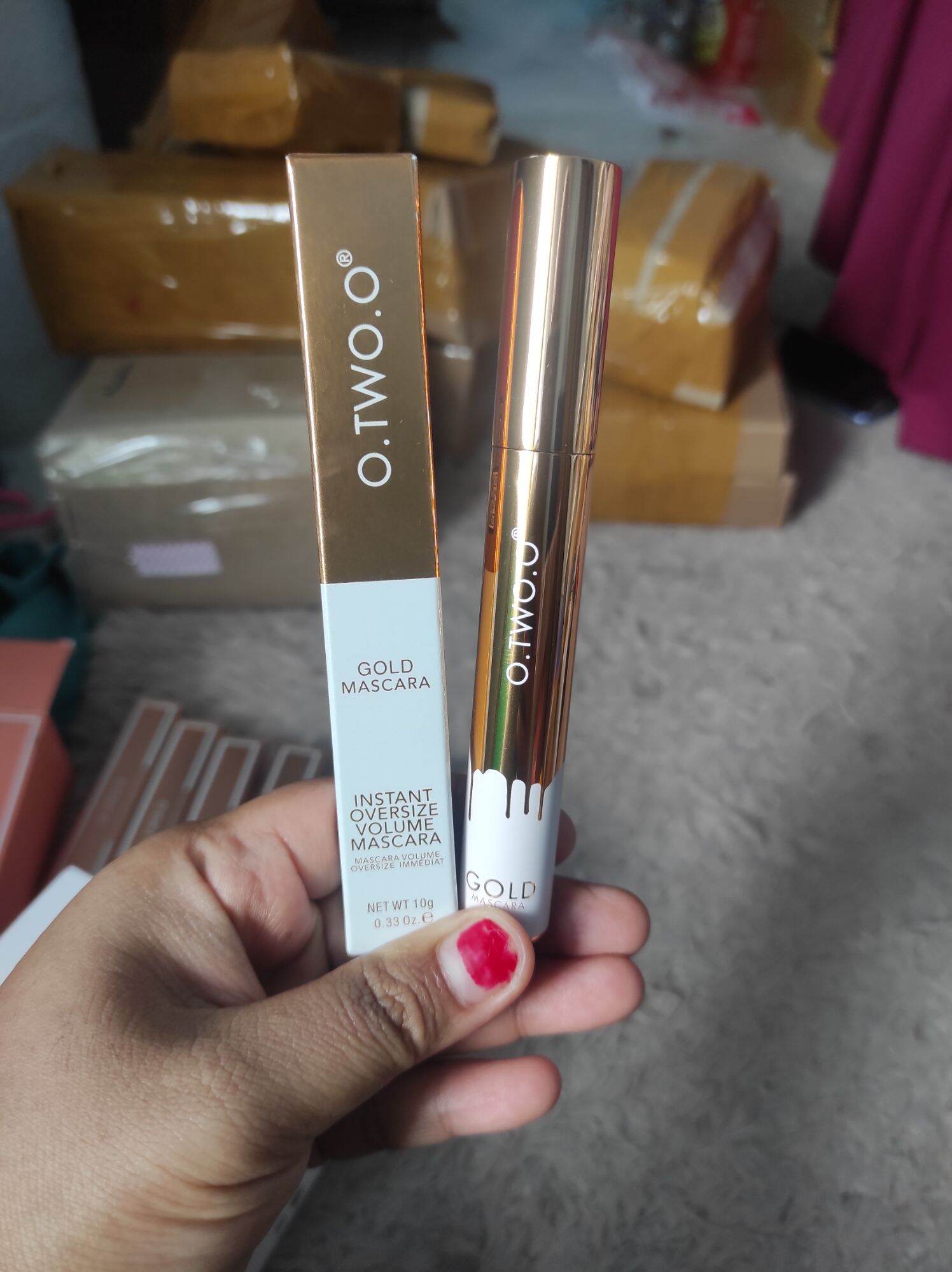 O.TWO.O Mascara Gold Mascara Instan Oversize Volume | Lazada Indonesia