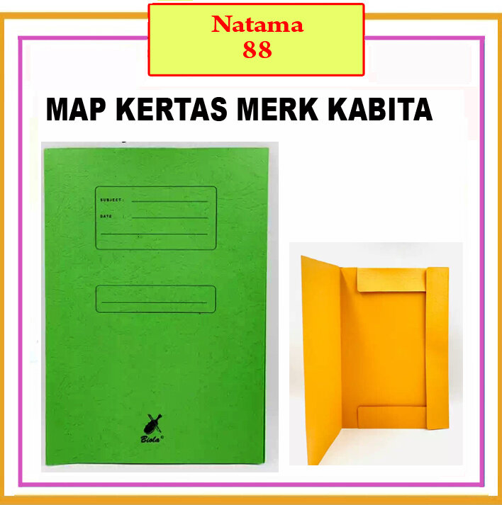 5 Pcs Map Kertas Folio Tebal ( Packing Aman ) | Lazada Indonesia