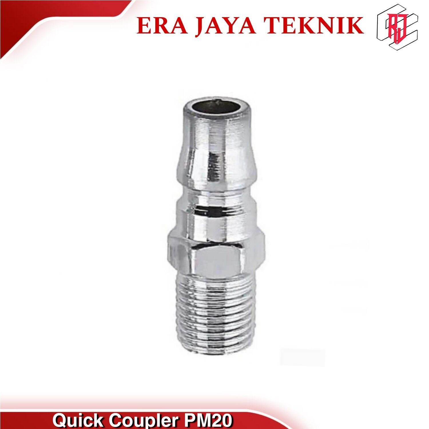 Quick Coupler kompresor sambungan selang angin compressor 1/4" | Lazada ...