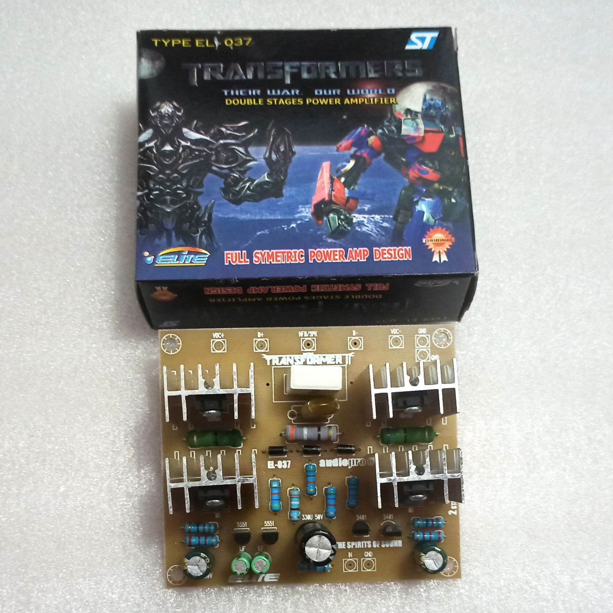 Kit Driver 2 Tingkat Simetris Power Amplifier 800W Elite EL 037 ...