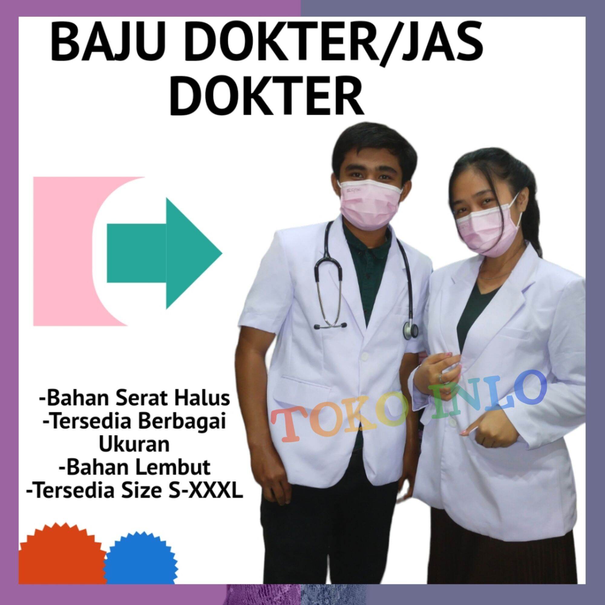 Baju Dokter /Jas Dokter /Blazer dokter/Sneli/Snelli | Lazada Indonesia