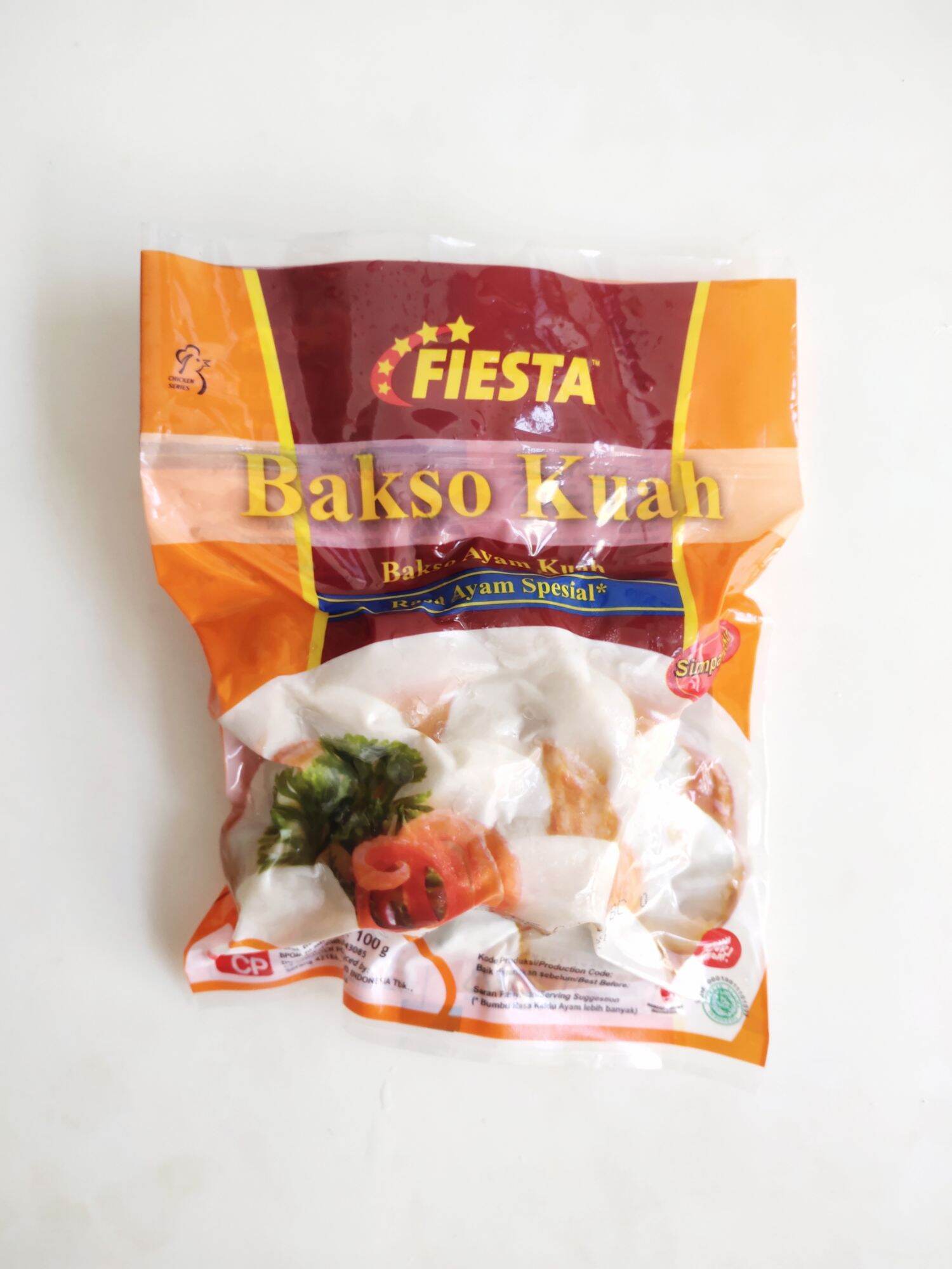 Fiesta Bakso Kuah Rasa Ayam Spesial Isi 10 Pcs 100g Bakso Ayam Kuah ...