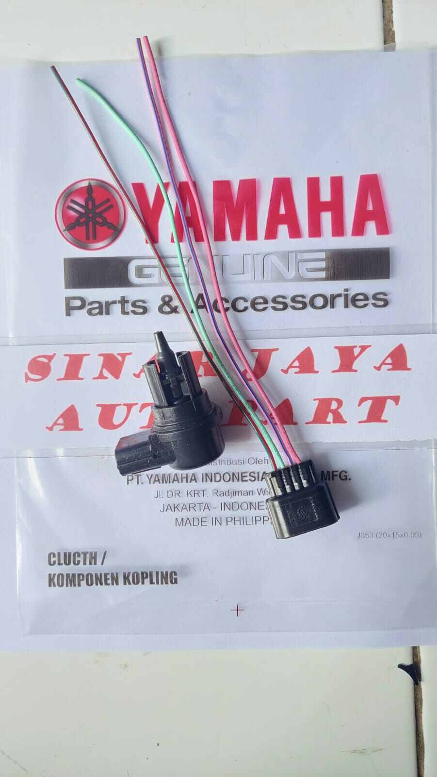 Sensor TPS ISC throttle body Nmax Aerox 155 asli ORI Yamaha 2DP-H5801 ...