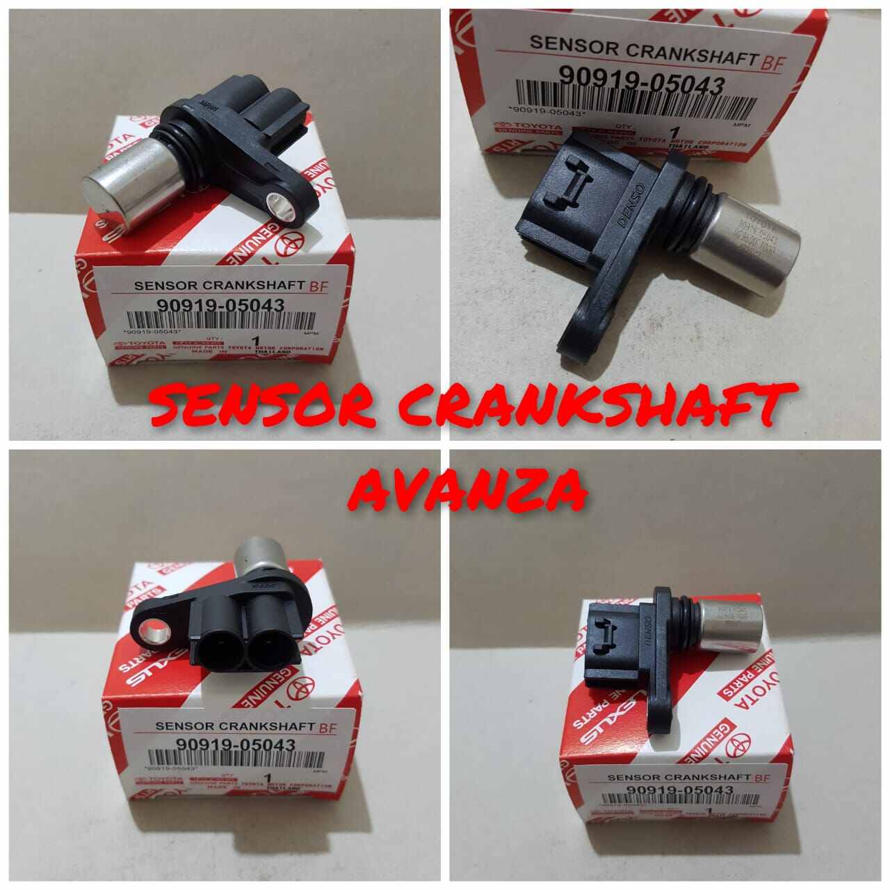 SENSOR CRANKSHAFT CKP KRUK AS TOYOTA AVANZA RUSH DAIHATSU GRAN GRAND ...