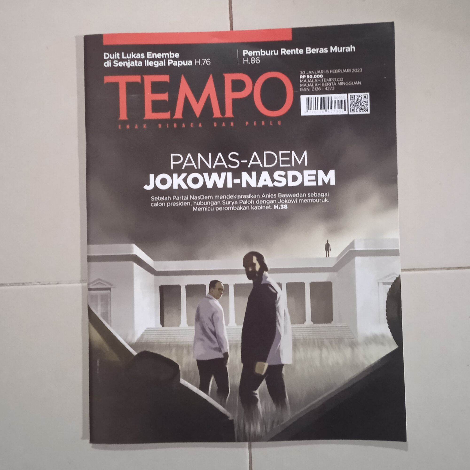 Panas-Adem Jokowi-Nasdem - Majalah Tempo Edisi 30 Jan-6 Feb 2023 ...