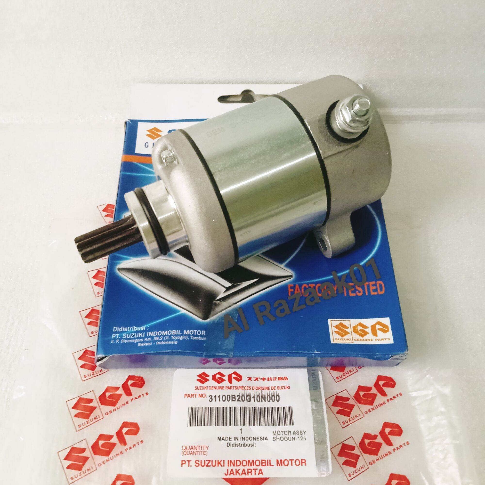 Dinamo Starter Assy Suzuki Shogun 125 Lama/Shogun 125 new/Shogun 125 Sp ...