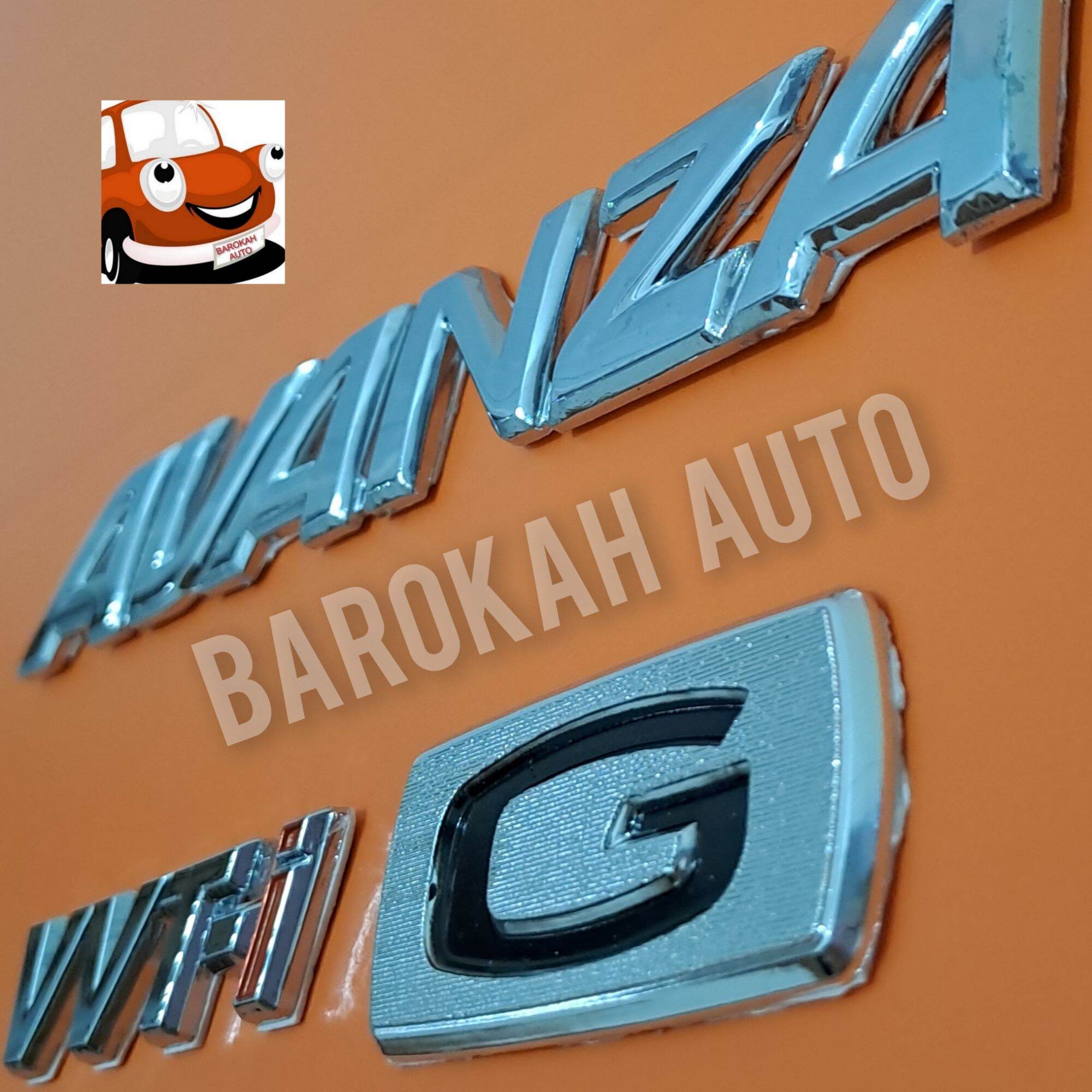 avanza emblem logo avanza type s atau type g harga sudah 4pc emblem ...