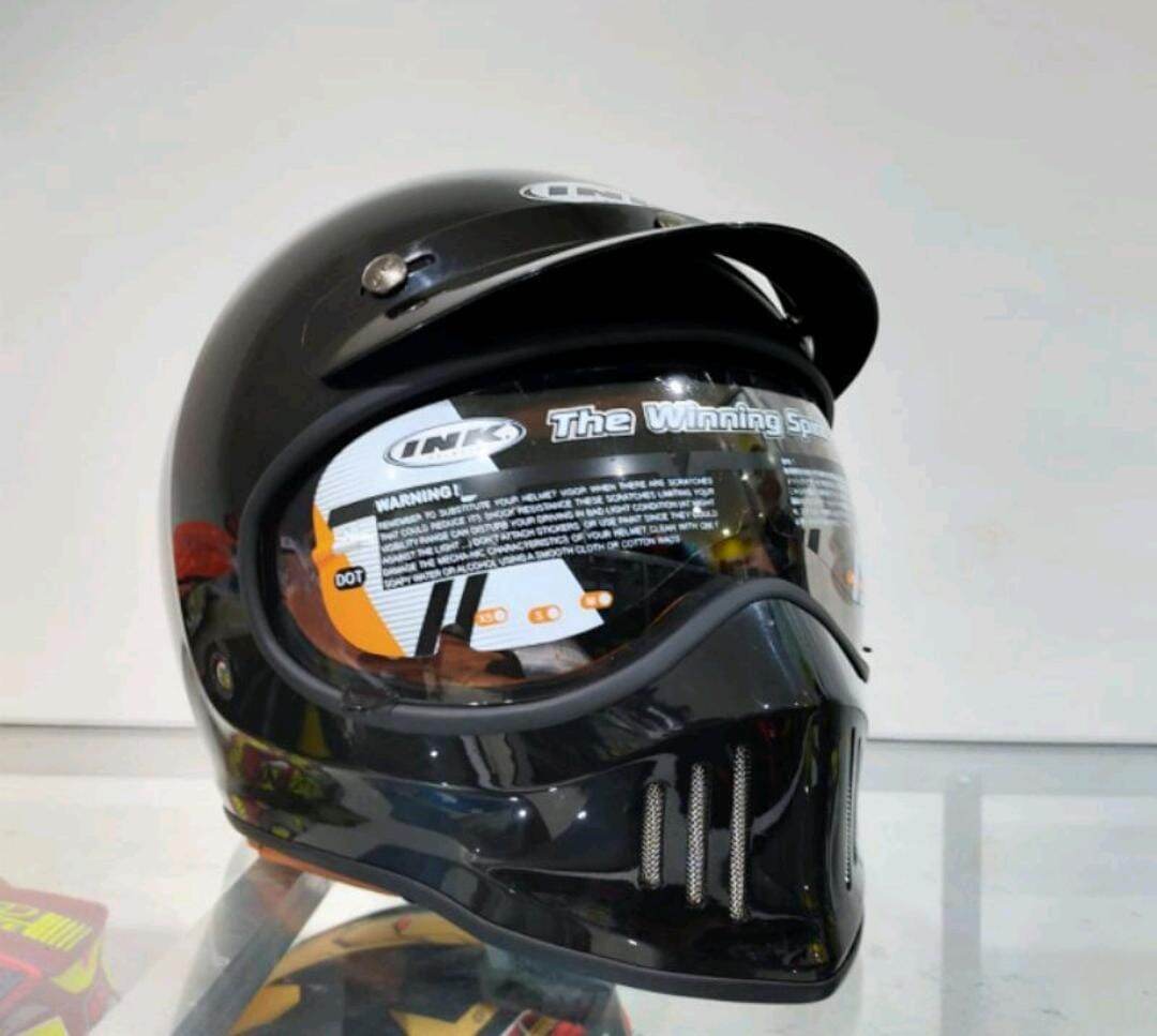 HELM INK TROOPER BLAK METALIK ORIGINAL | Lazada Indonesia