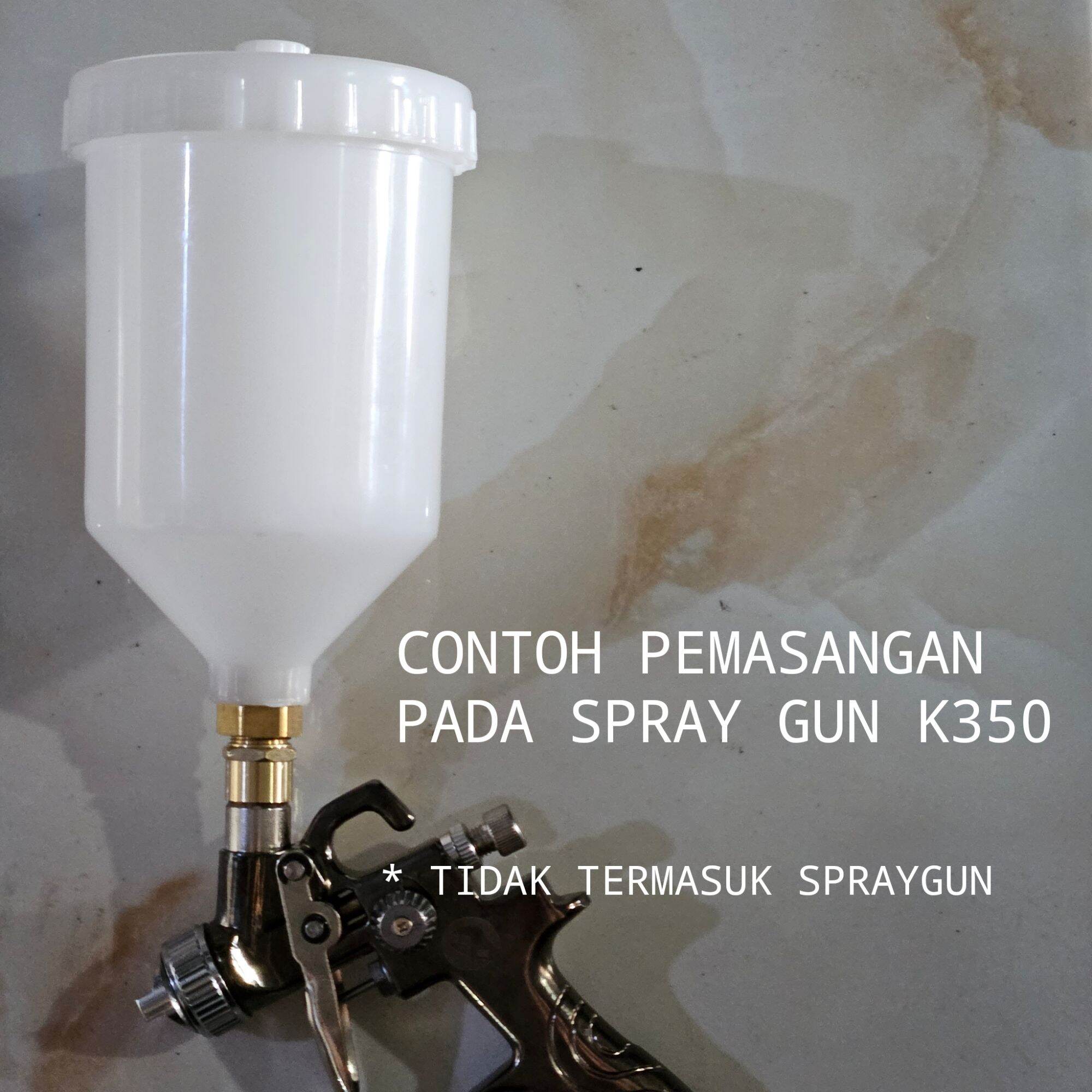 Tabung Cat 600ml Untuk Spray Gun Mini | Lazada Indonesia