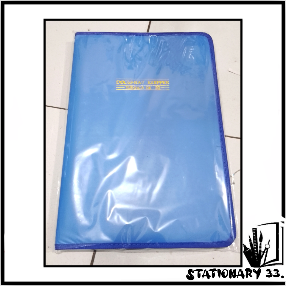 Map Dokumen Plastik / Display Book / Map Dokumen Keeper Yushinca Dk-20 ...