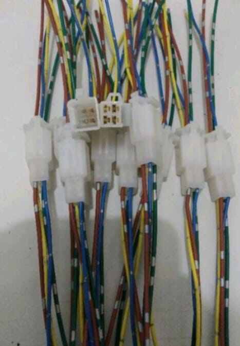 socket 4 pin universal soket 4 pin universal kabel bintik jepang 0,5 ...