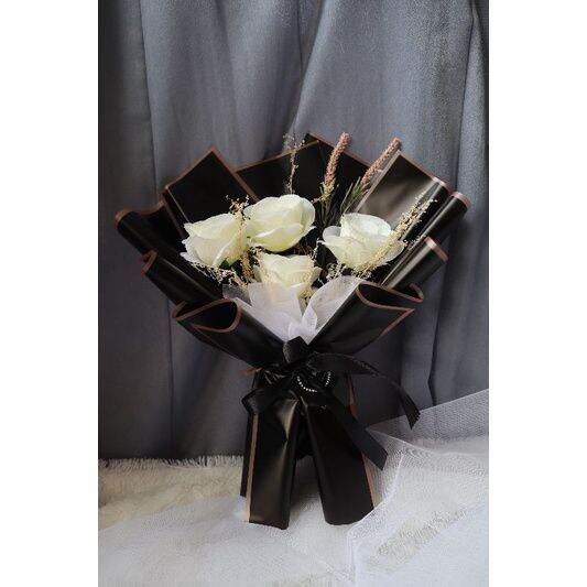 CONTOH BUKET BUNGA KERING / BUKET WISUDA SEMPRO / BUKET ANNIVERSARY ...