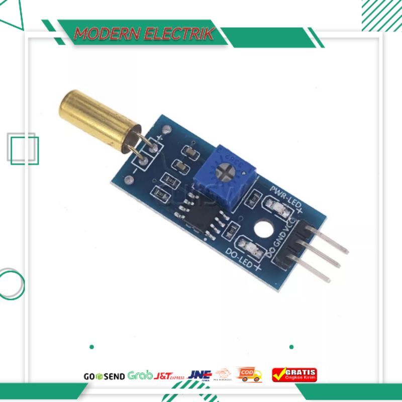Tilt Sensor SW-520D Module Modul Sensor Kemiringan SW 520 SW520D ...