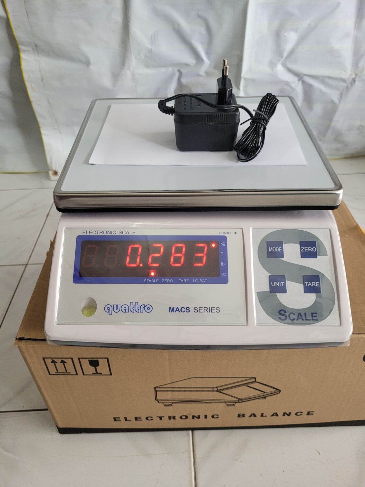 Timbangan Digital 30kg Quattro MACS-W | Lazada Indonesia