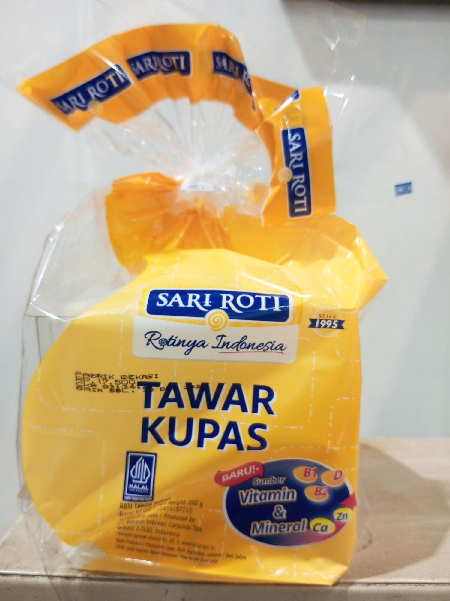 Roti Tawar Kupas 10 slice sari roti | Lazada Indonesia