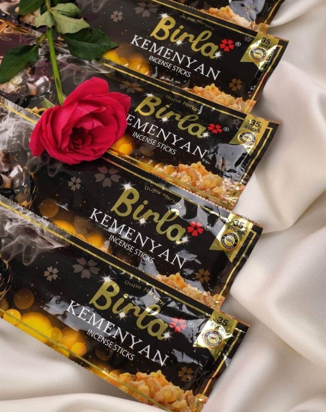 Dupa Hio Birla Kemenyan 1 Pouch Isi 35 Stik Aromaterapi Wewangian ...