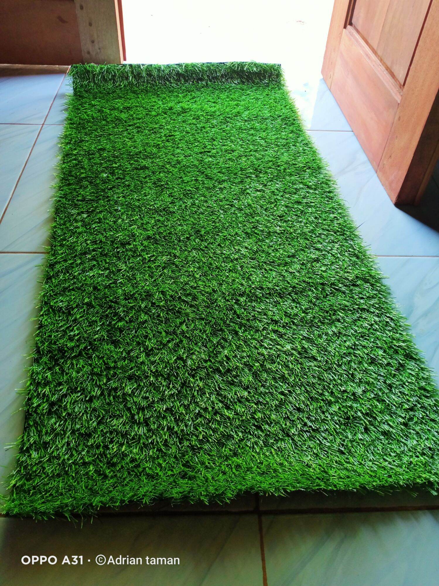 karpet rumput sintetis swiss Panjang 50cm x Lebar 25cm tebal rumput 3cm ...