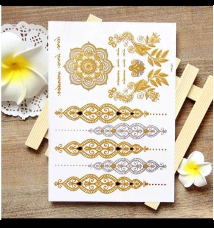 HENNA INSTAN GOLD SERIES / HENA INSTAN PENGANTIN / HENA TATO / HENA ...