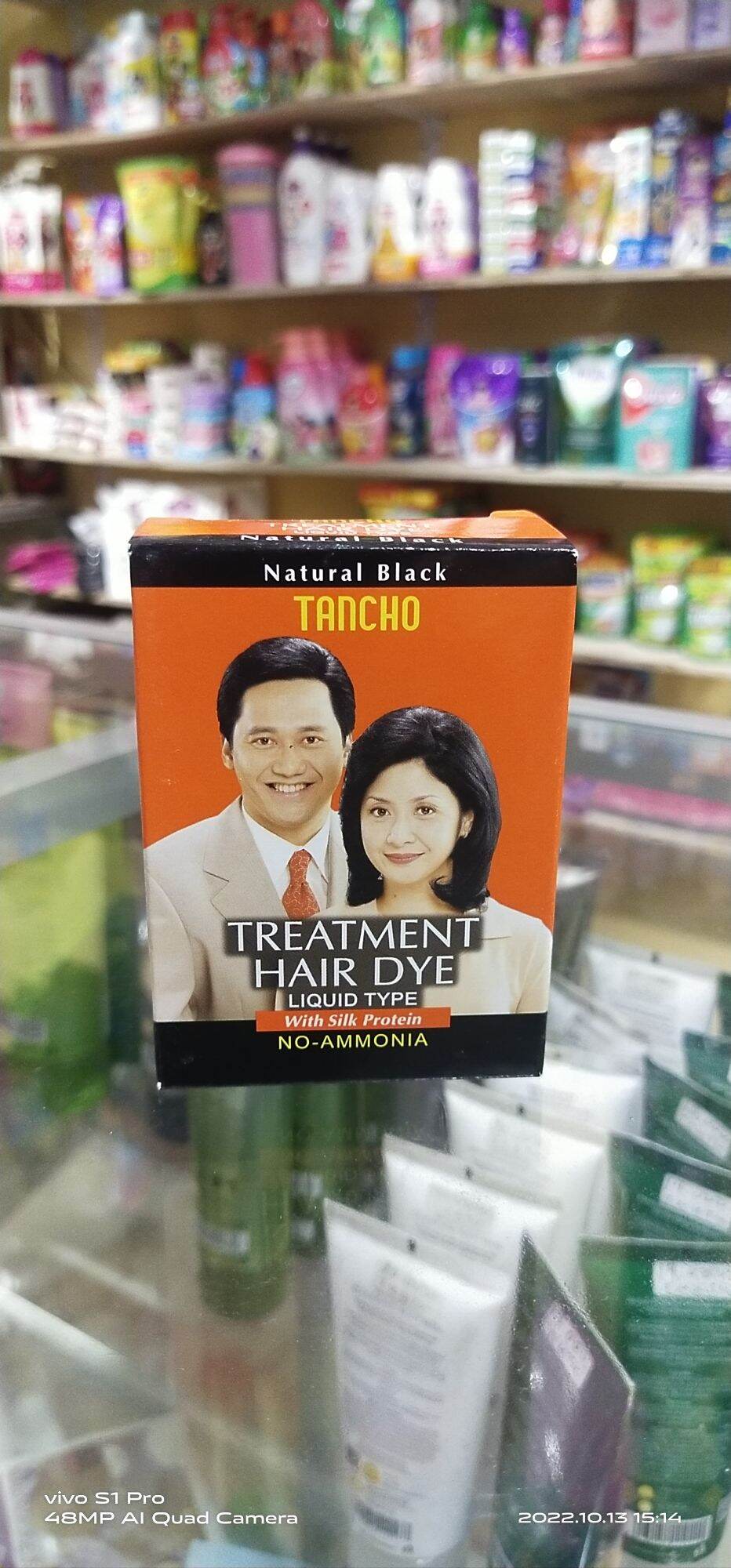 Tancho Pewarna Rambut Treatment Hair Dye Tipe Liquid Cair No-Ammonia ...